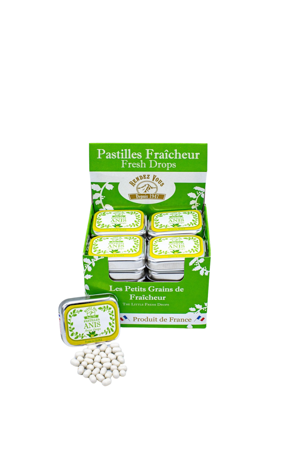 Coffret Pastilles Anis (x24) - Société Industrielle de Confiserie (S.I.C)
